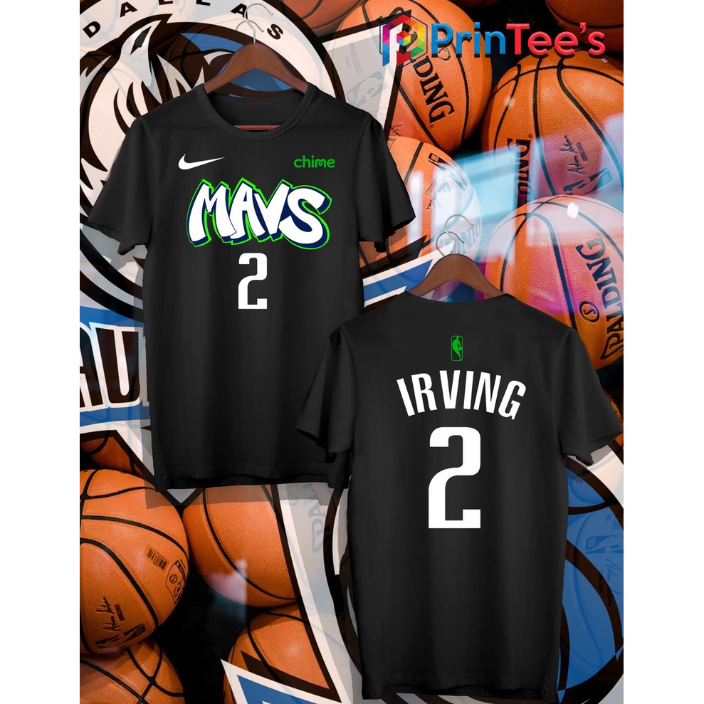 KYRIE IRVING DALLAS MAVERICKS BASKETBALL T-SHIRT DESIGN | Shopee ...