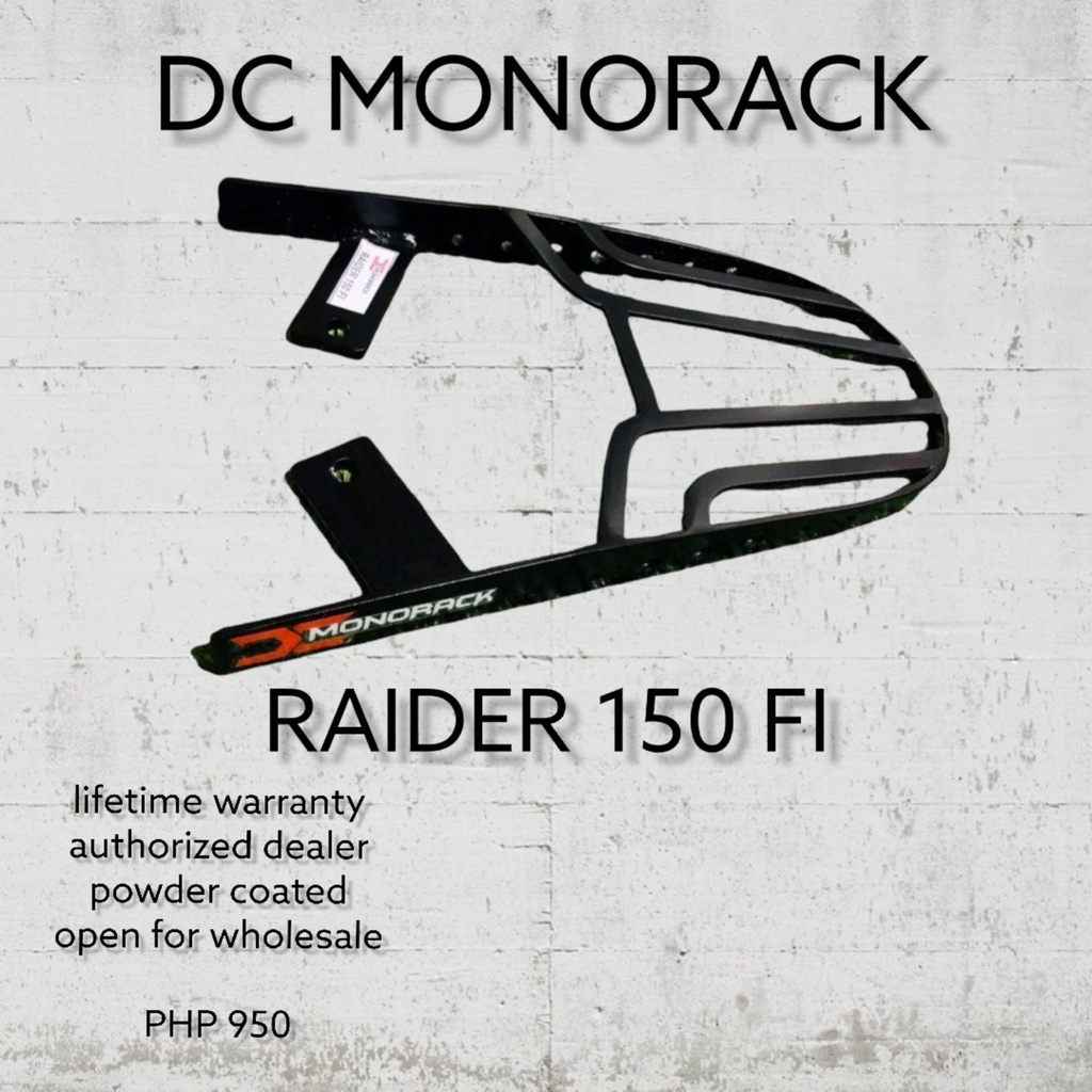 DC MONORACK BRACKET HEAVY DUTY FOR SUZUKI RAIDER 150 Fi | Shopee ...
