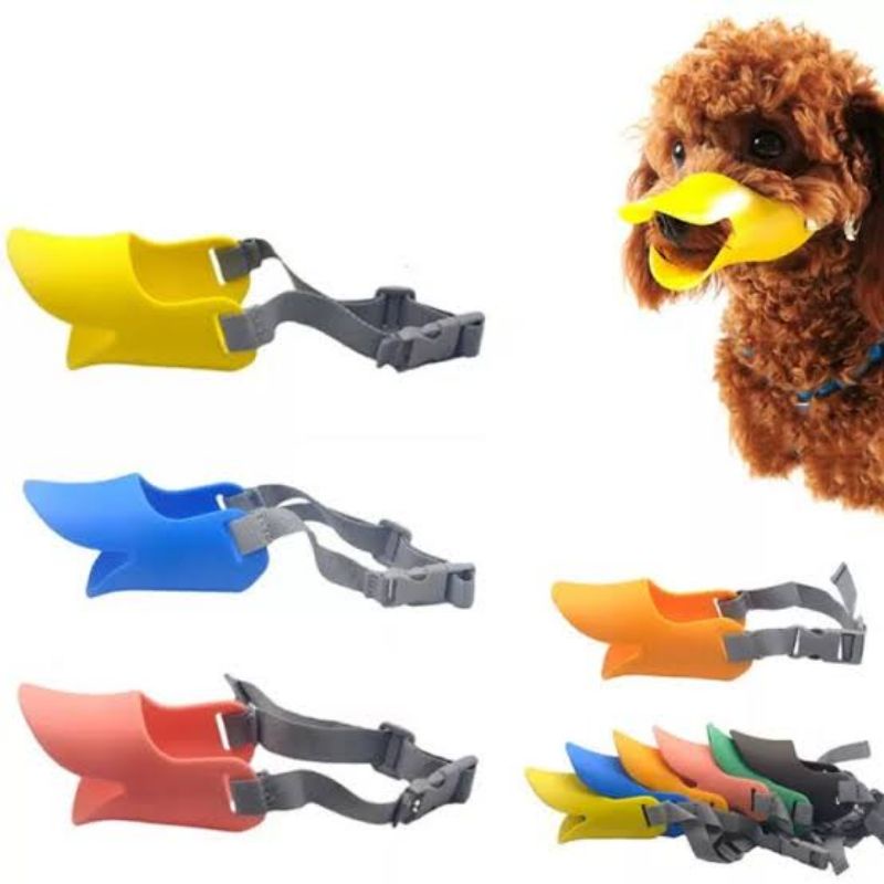 Puppy anti barking Duck face pet busal | Shopee Philippines