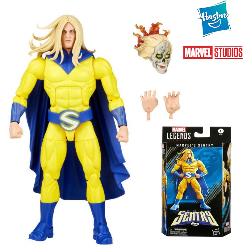 Hasbro Marvel Legends Sentry Zombie Head Carving 16Cm Original Action ...