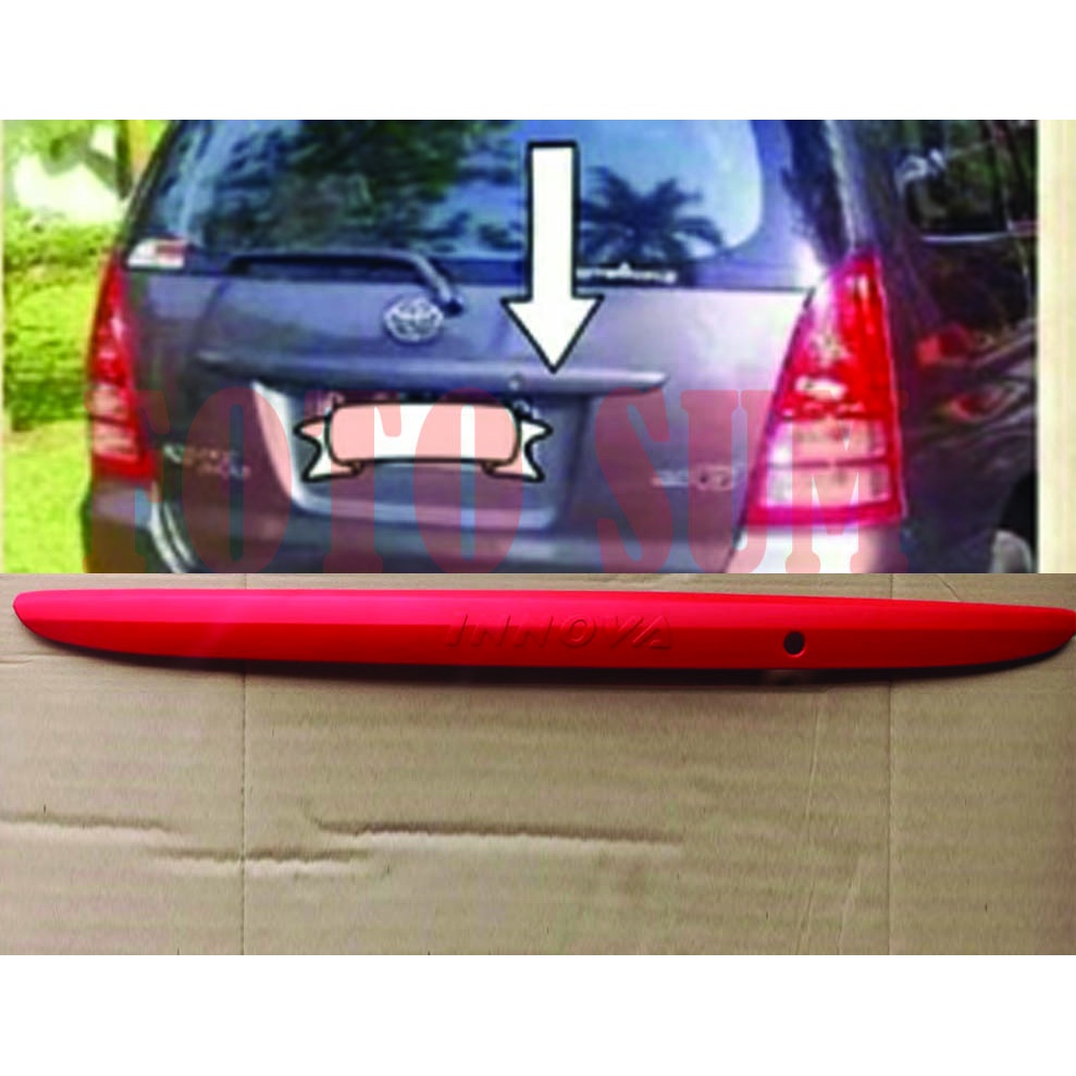 MERAH Trunk Rear Trunk Lid for Innova 2005 to 2011 matte red | Shopee ...