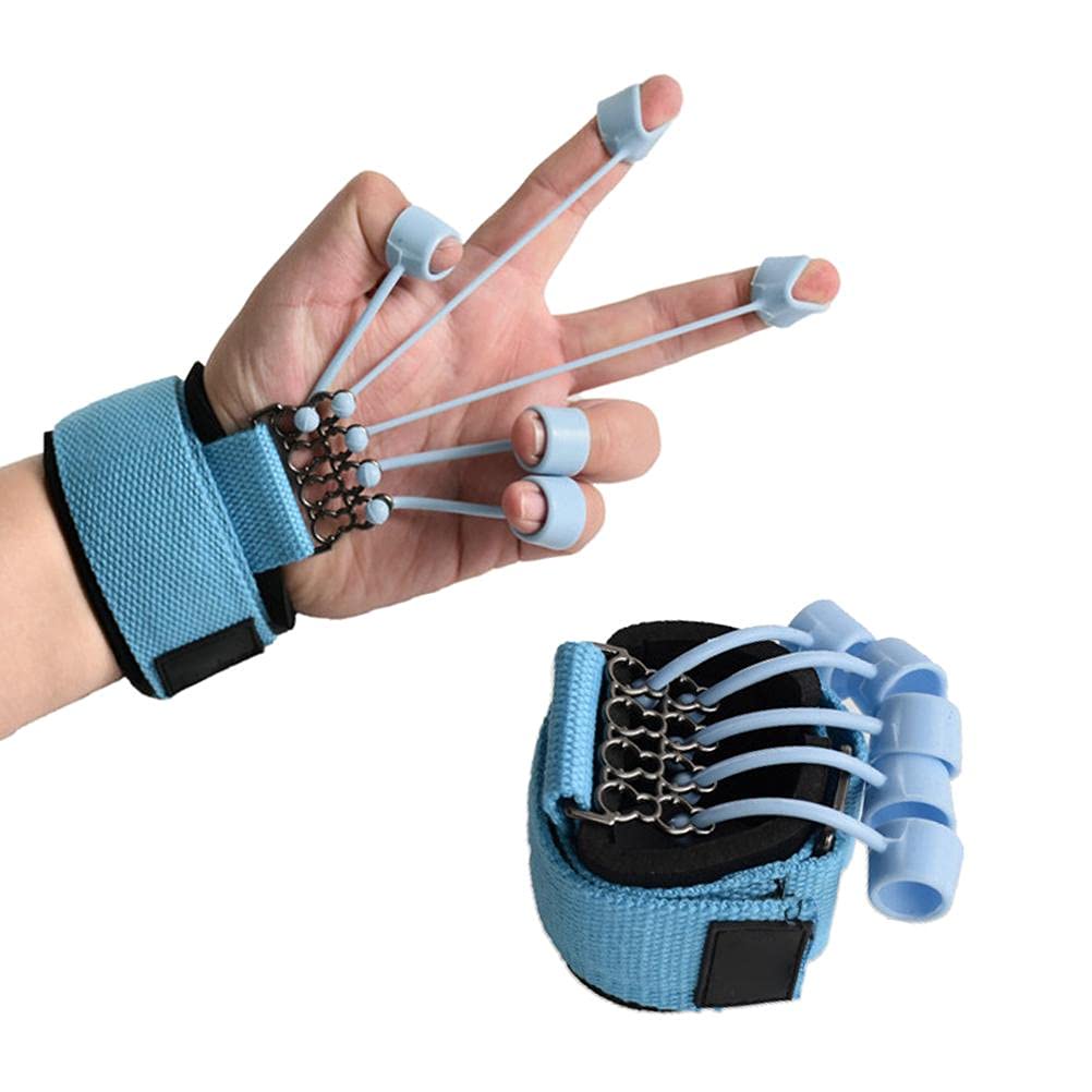 Finger and Hand Extensor Exerciser with Resistance Band Stretch ...
