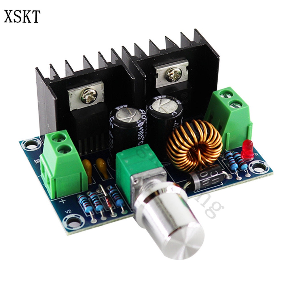 XH-M401 DC-DC Step Down Buck Converter Power Supply Module XL4016E1 PWM Adjustable 4-40V To 1.25 ...