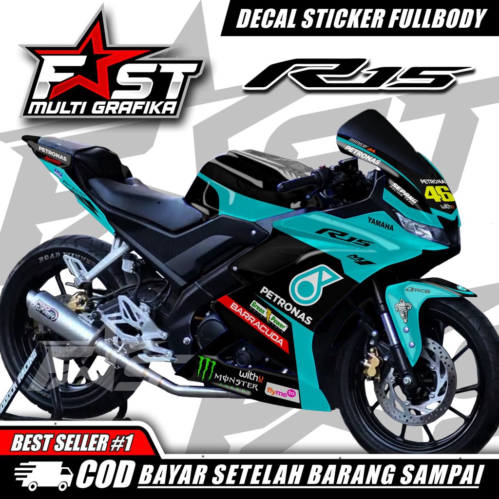 R15 V3 Decal Latest R15 Sticker R15 V3 Full Body Cool Motif | Shopee ...