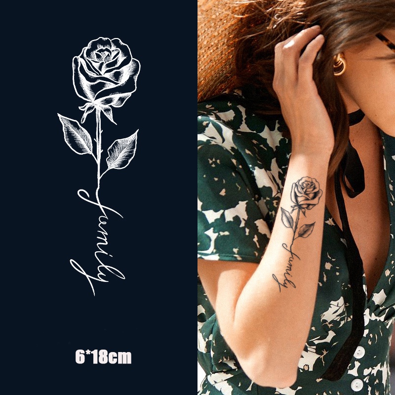 Magic Tattoo Sticker Waterproof Long Lasting 15 Days Fake Tattoo ...