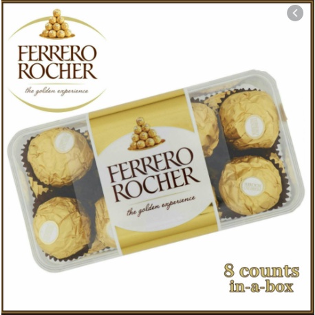 Ferrero Rocher Chocolate 8pcs | Shopee Philippines