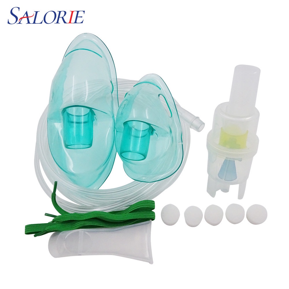 Salorie Asthma Set Soft Tube Nebulizer Cup Mask Filters Air Compressor ...
