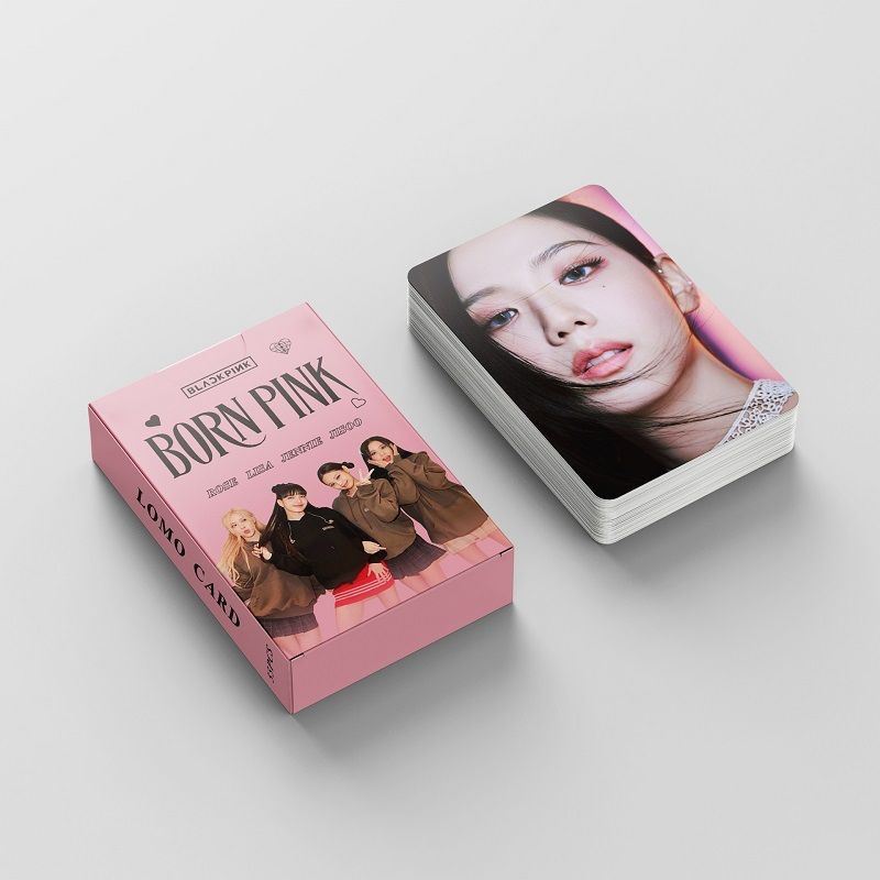 55pcs BLACKPINK 2023 Lomo Card World Tour Photocard Born Pink ...
