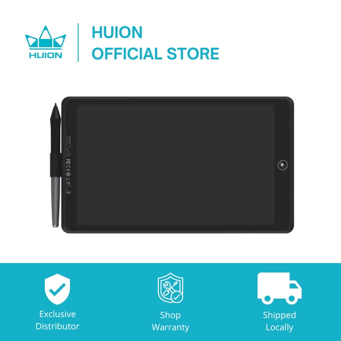 Huion Inspiroy Ink H320m Quartz Black Dual Purpose Pen Tablet 8192 ...