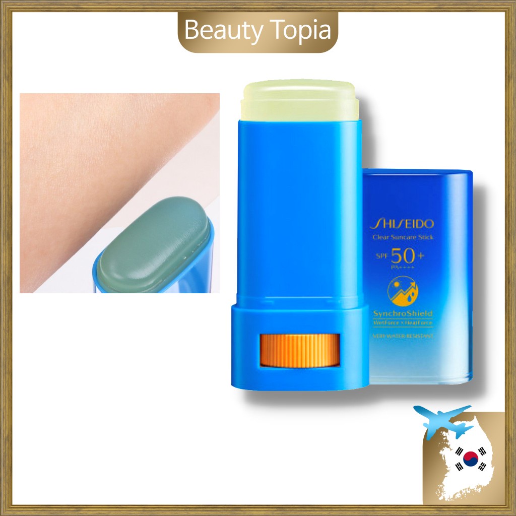 SHISEIDO Clear Suncare Stick SPF50+ PA++++ 20g sunscreen spf50 spf 50 sunstick | Shopee Philippines