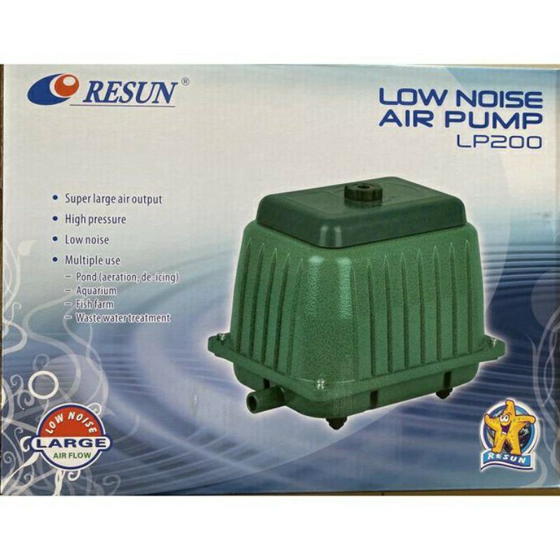 RESUN LP 200 60Hz Low Noise Air Pump | Shopee Philippines