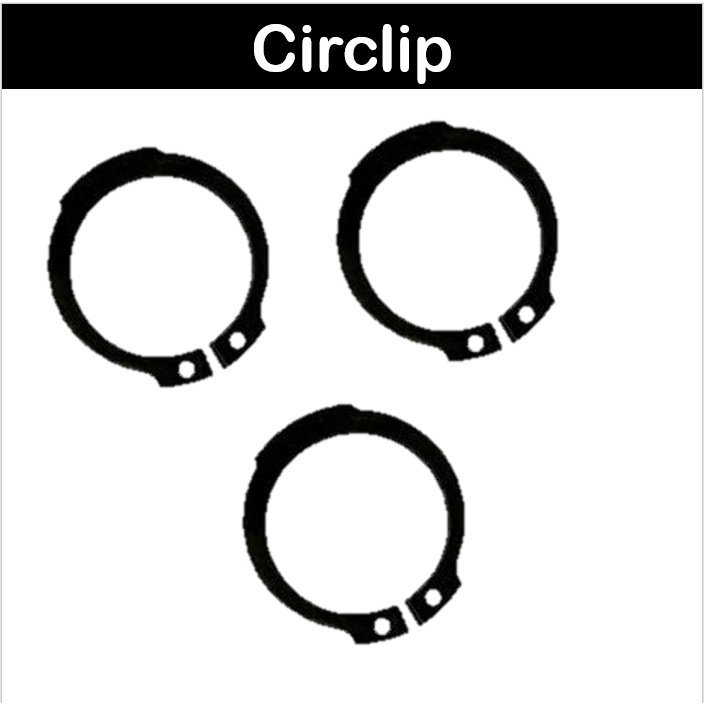 RTK M6-M25 50/100pcs Circlip External Internal Retaining C-Type Clip ...