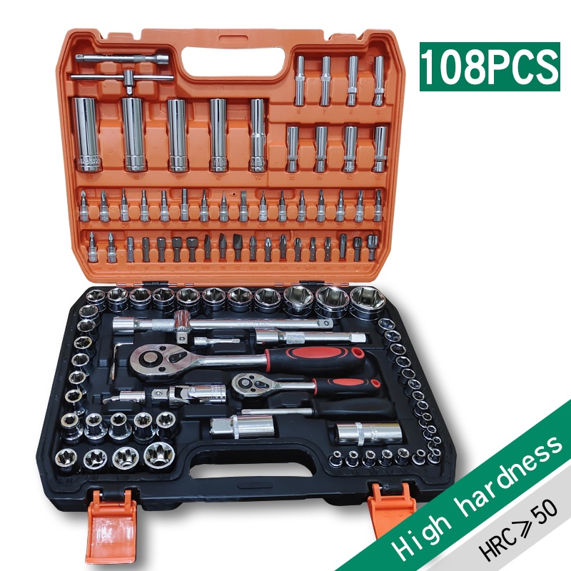82 PCS Automotive Tools set for motorcycle/car Socket Spanner/Ratchet ...