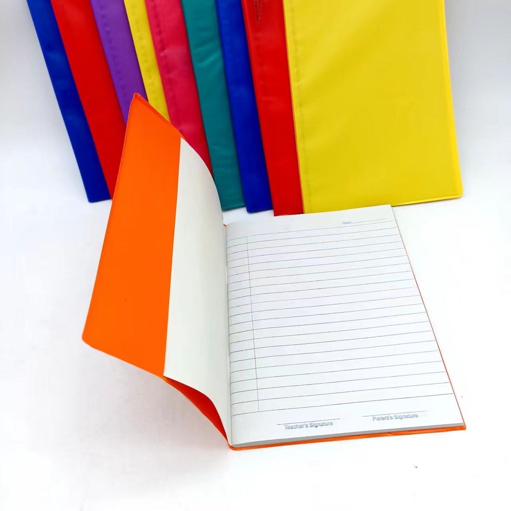 NOTEBOOK WITH COLORED COVER (SOLD PER 5PCS PRICE ) | Shopee Philippines