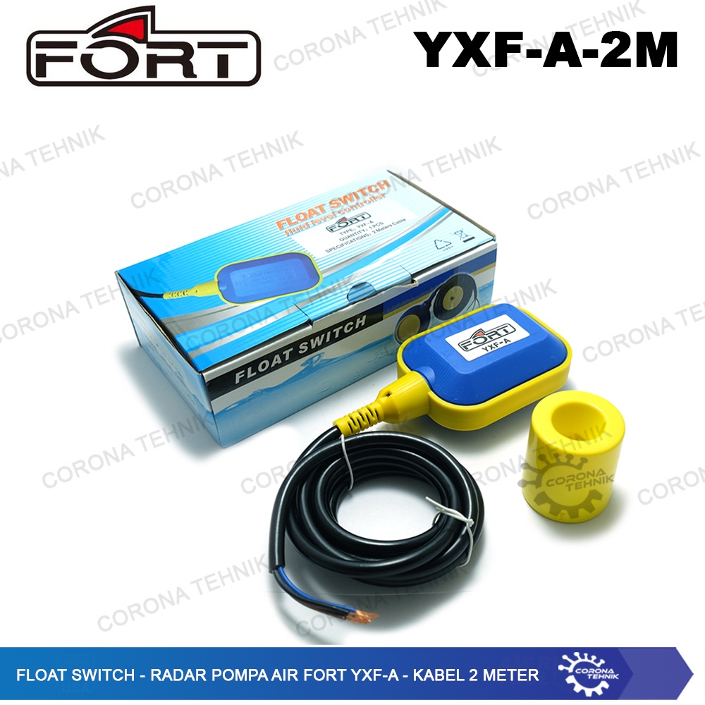 Float Switch - Fort YXF-A Water Pump Radar - 2 Meter Cable | Shopee ...