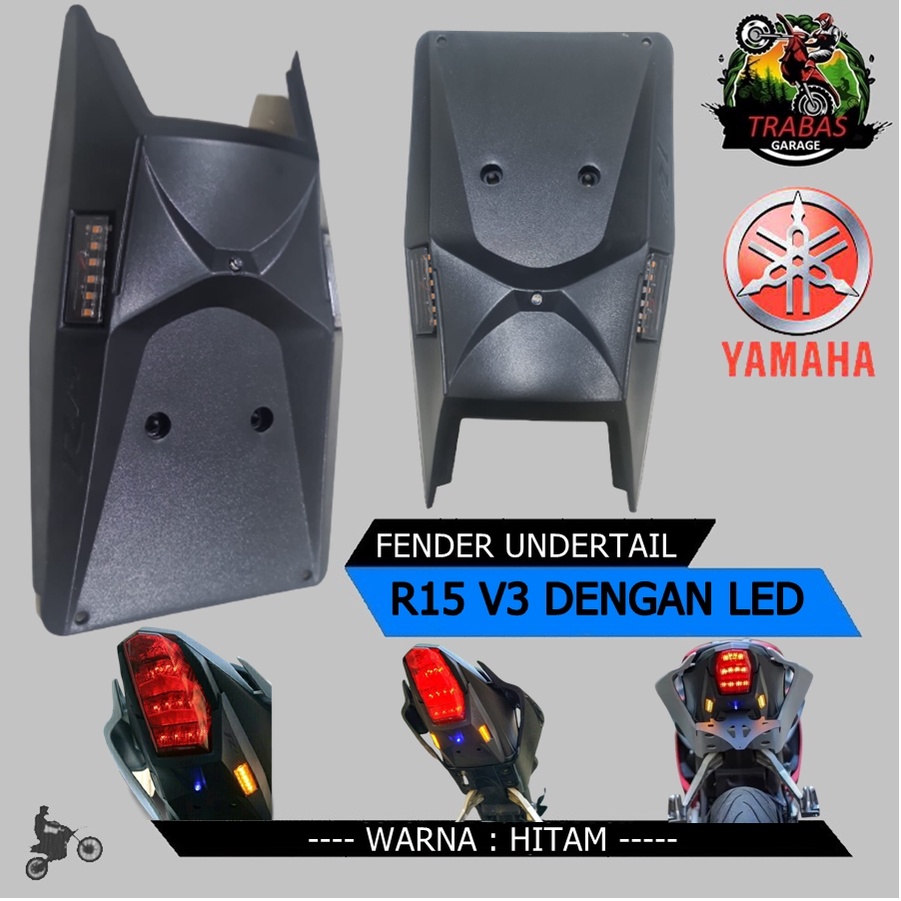 Fender UNDERTAIL R15 V3 YAMAHA R 15v 3 UNDER TAIL LAMP STOP LAMP ...