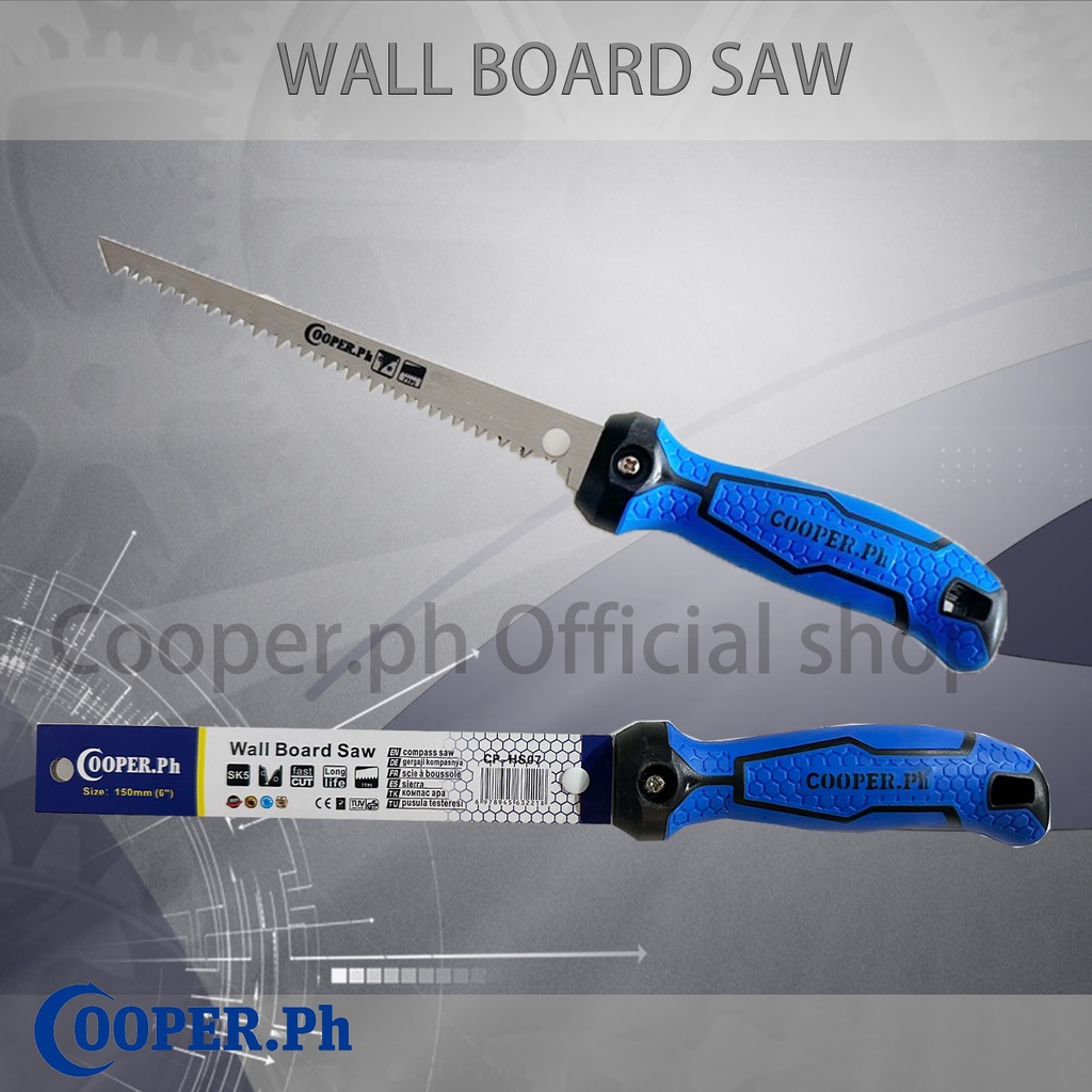 Cooper.ph Wall Board Saw 6" Inch Wallboard Saw Jab Saw Panel Saw Hand ...