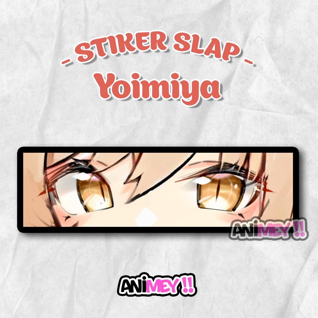 Yoimiya Genshin Impact Slap Sticker / Waterproof Anime Slap Sticker ...