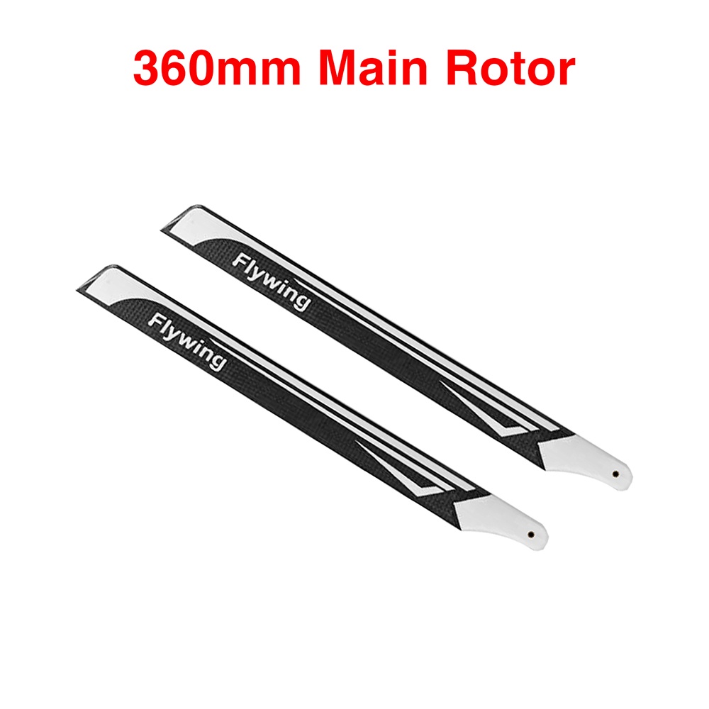 Flywing FW450L RC Helicopter Parts Motor Metal Gear Main Rotor and ...