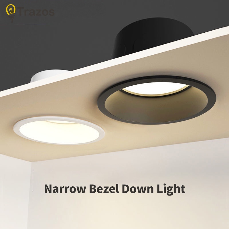 Trazos Round Anti-Glare Led Smd2835 Recessed Downlights 7W 10W Hole ...