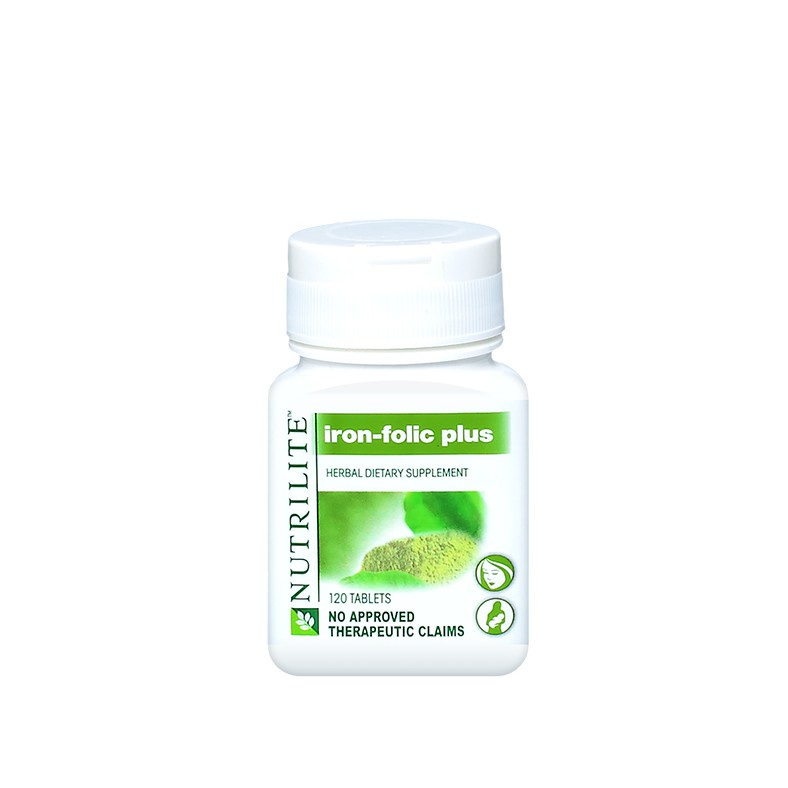 NUTRILITE™ Iron-Folic Plus Tablet | Shopee Philippines