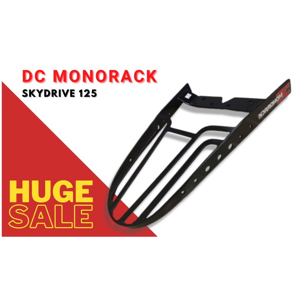 DC MONORACK HEAVY DUTY MOTORCYCLE BRACKET FOR SUZUKI SKYDRIVE 125 ...