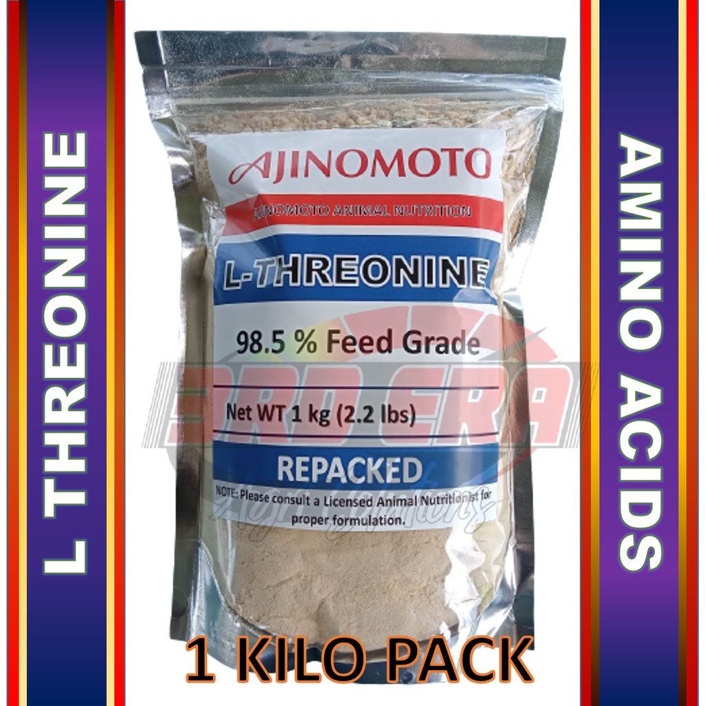 L THREONINE AJINOMOTO (1KILO PACKED) Feed Grade Amino Acid | Shopee ...