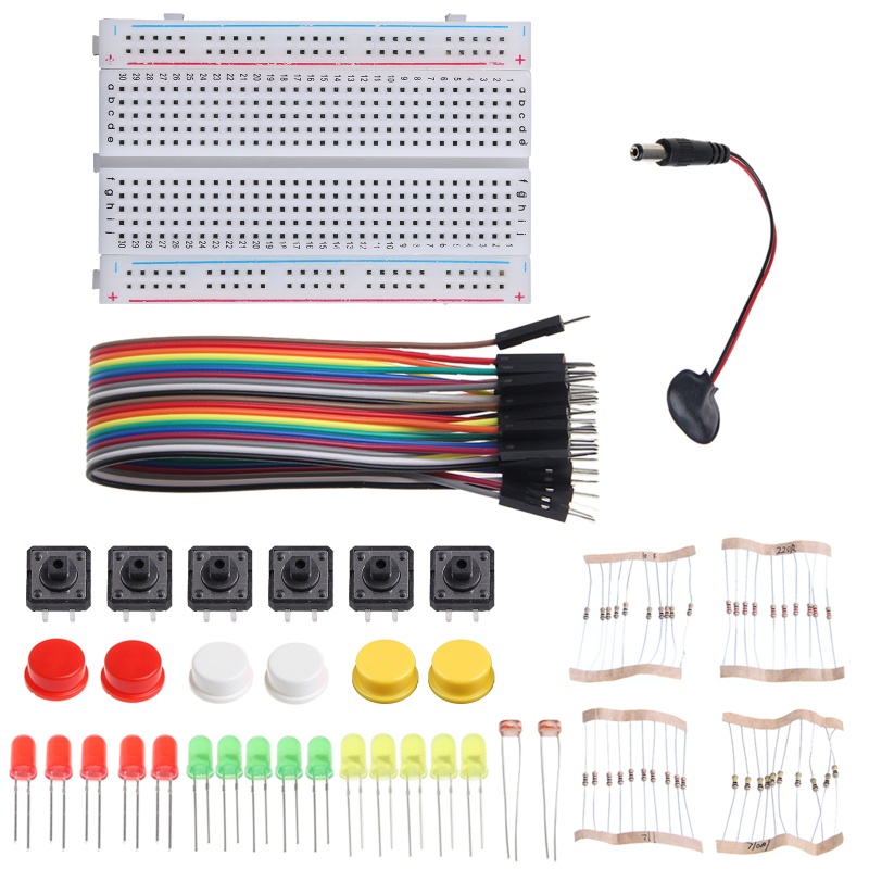 LI Electronic Starter Kit Mini Breadboard LED Jumper Wire Tested ...