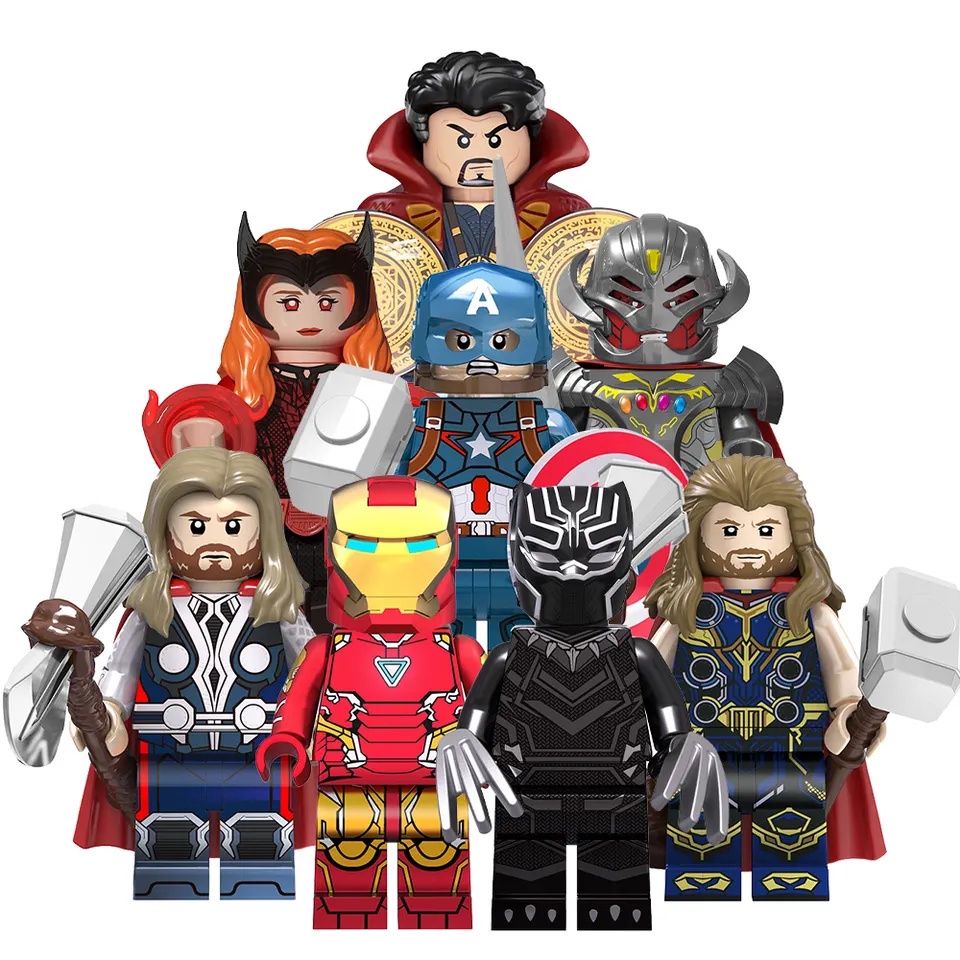 Super Heroes Ultron Doctor Strange Thor Captain America Iron Man ...
