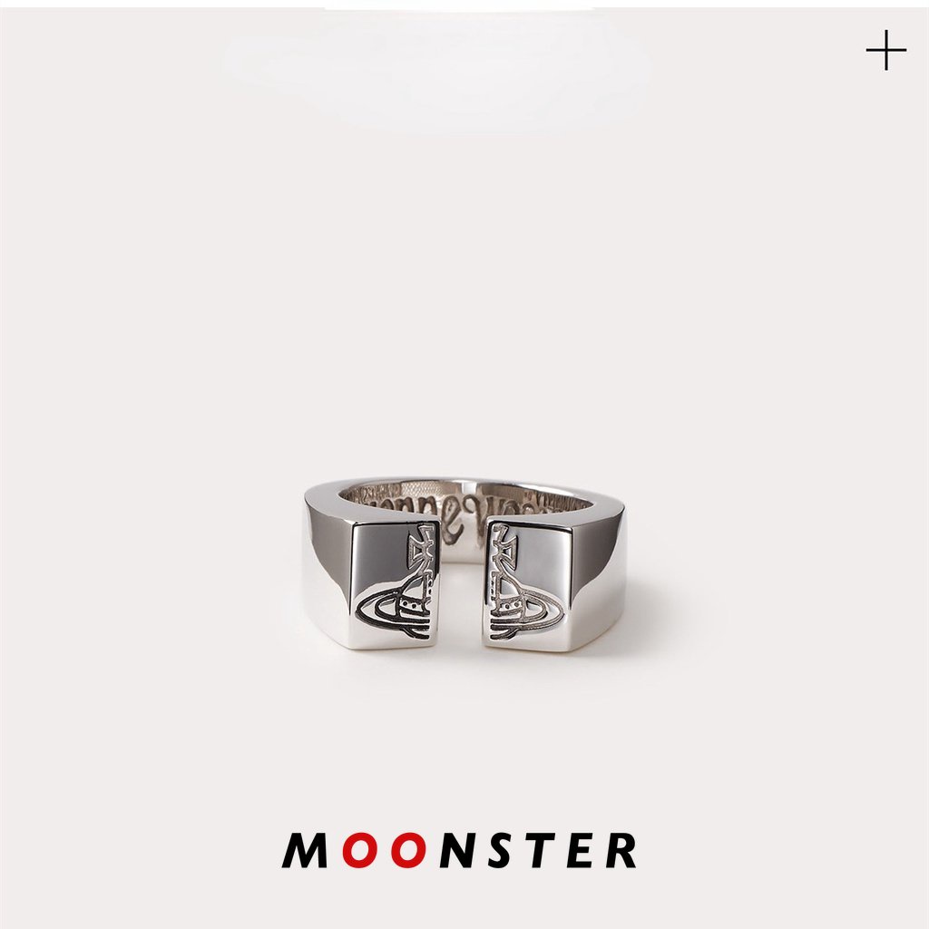 vivienne westwood Ring Empress Dowager Saturn Punk Style Simple Couple ...