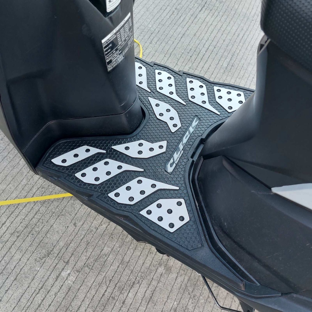 Click V4 V3 V2 125i 150i heavy duty rubber matting white with free ...