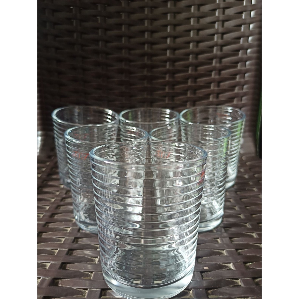 LG Y1026 (PARALLEL) 260ml, transparent glass cup, home drinking cup ...