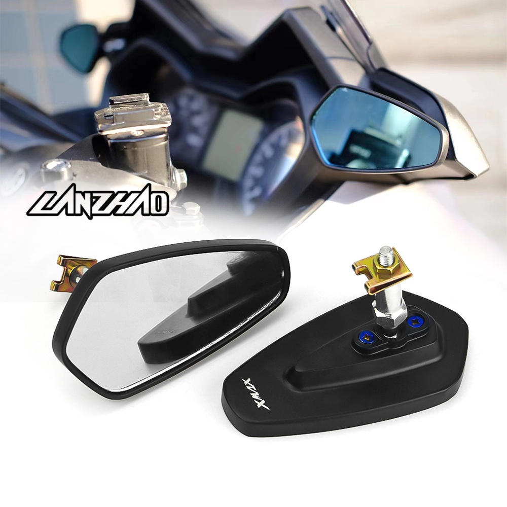 For YAMAHA XMAX 300 v1 2017-2021 Sergeant Style Side Mirrors Rear View ...