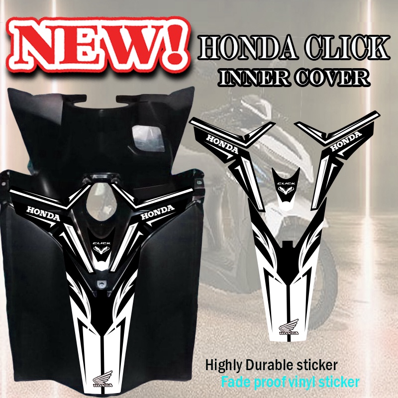 Inner Fairing Sticker/decals set Fitted for Honda Click 125/150i V2 ...