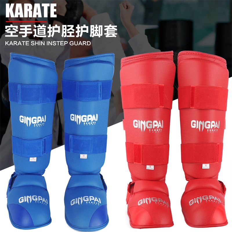 Karate leg guard fight foot guard set karate arm guard foot guard ...