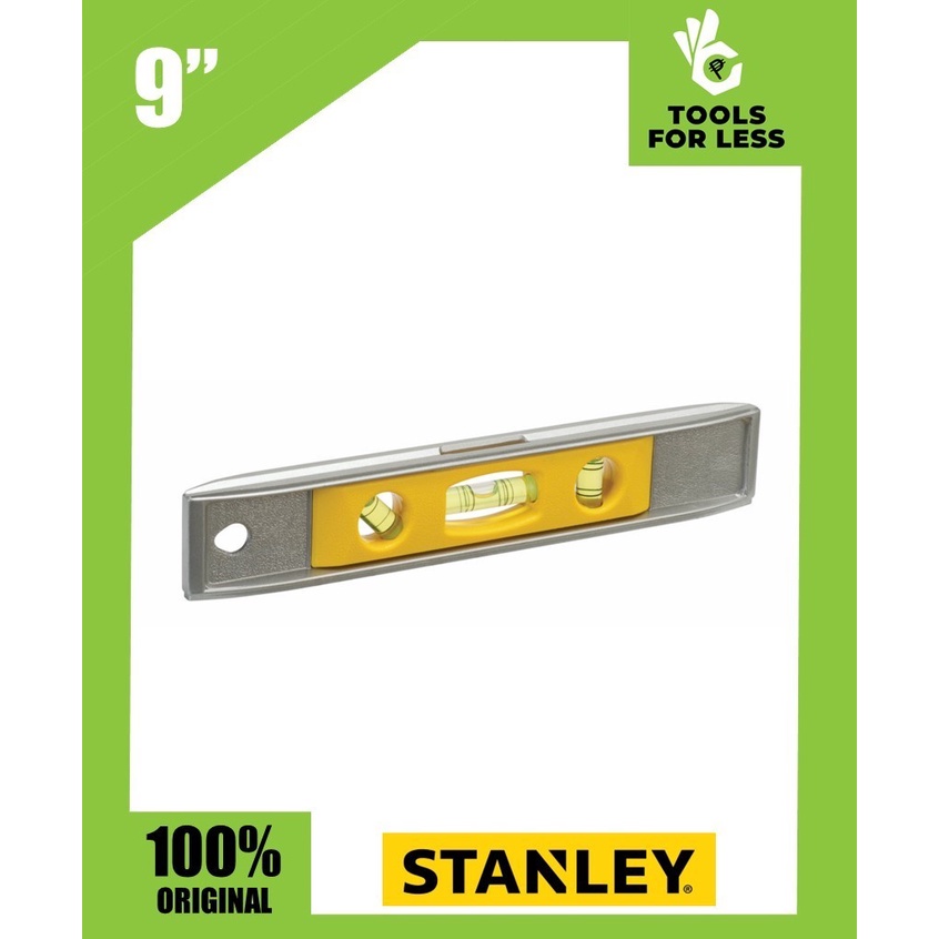 Stanley 9" Magnetic Die Cast Torpedo Level (STHT42465-8) | Shopee Philippines