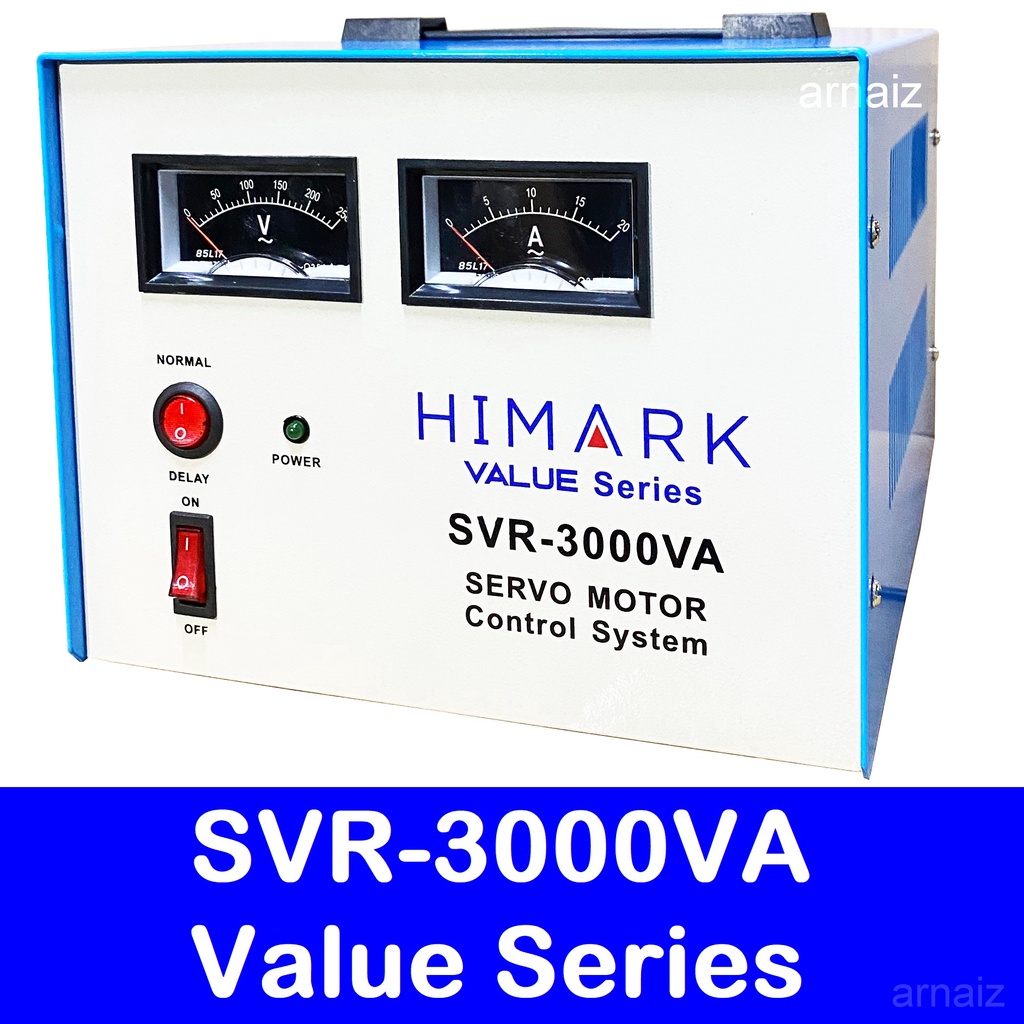 Himark 3000W AVR Automatic Voltage Regulator 3000VA Servo Motor Type 3KVA AVR Time Delay Power ...
