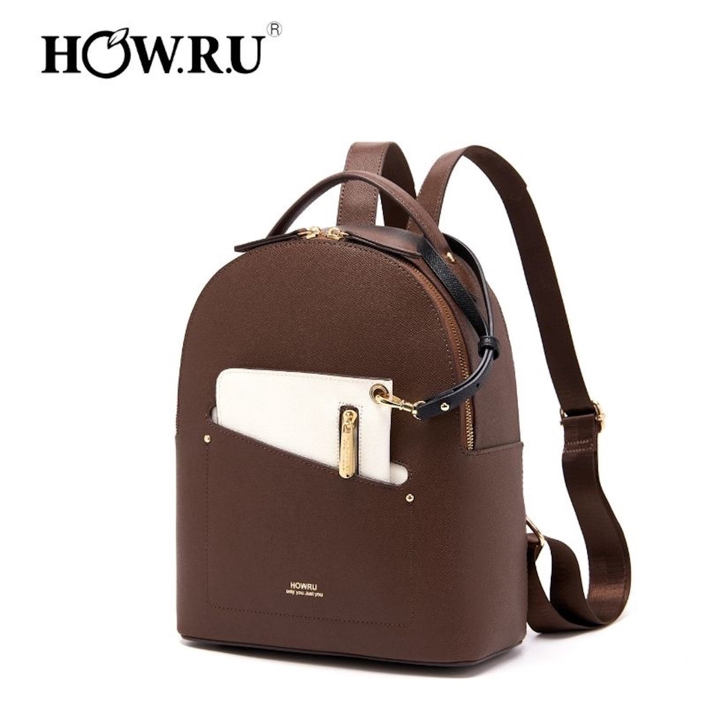ORIGINAL HOWRU LEATHER BACKPACK 2in1 | Shopee Philippines