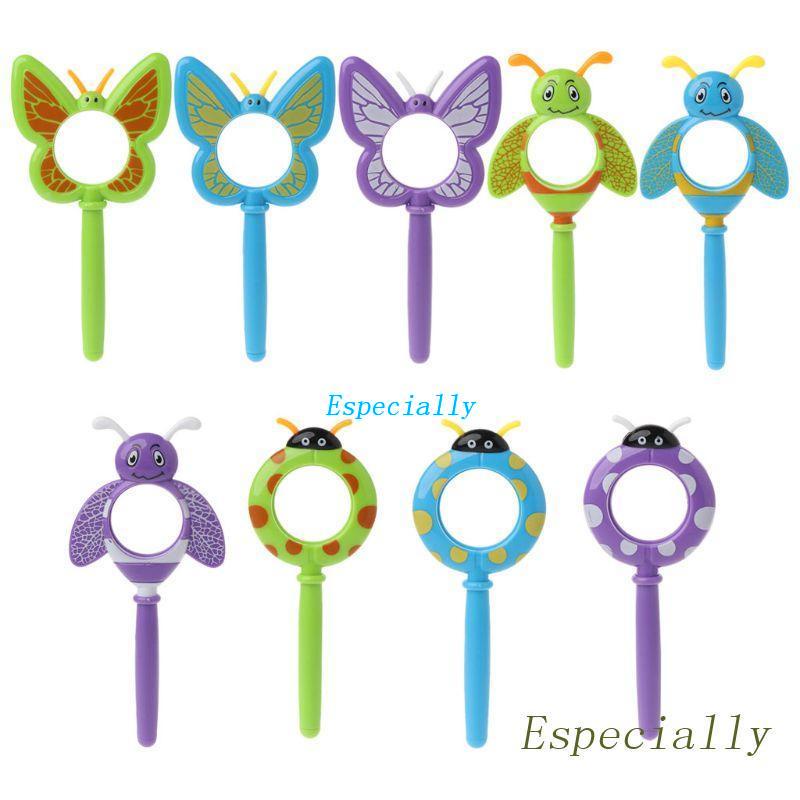 ESP Magnifying Glass Kids Cute Insect Shape Magnifier Hand Lens Mini ...