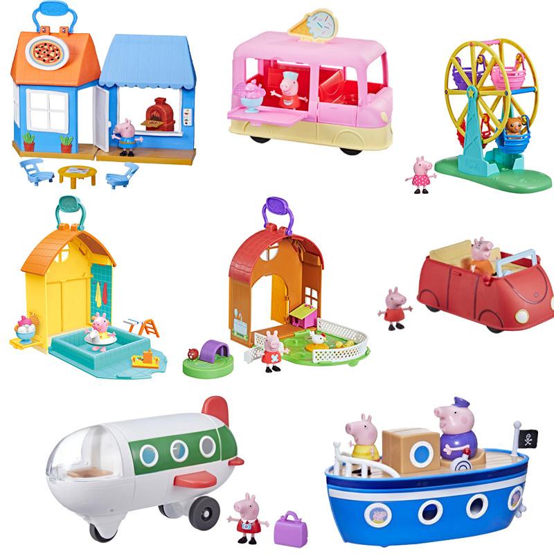 Hasbro Peppa Pig Peppas Adventures Peppas Family House Playset Train ...