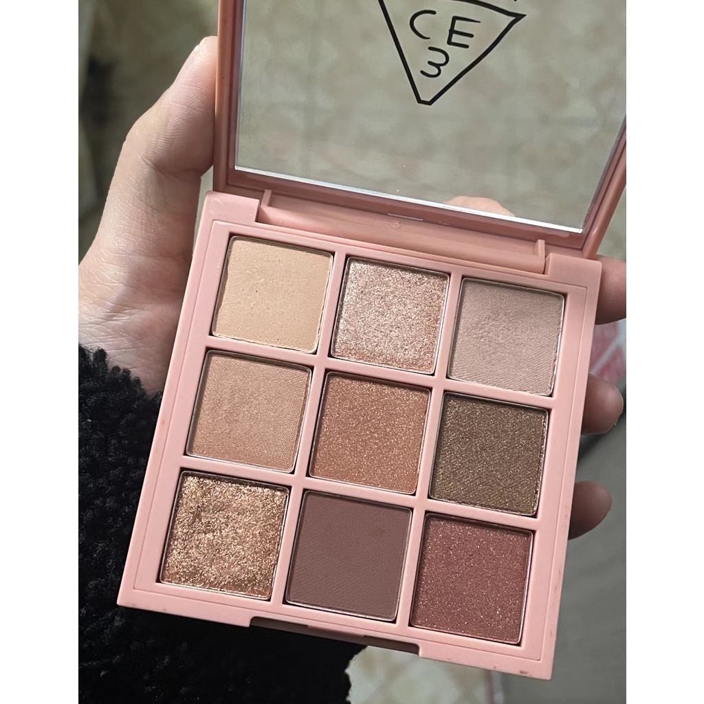 3CE Multi Eye Color Palette 9宫格眼影盘—Overtake大地色 | Shopee Philippines