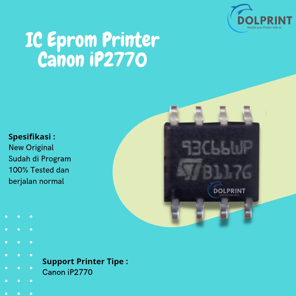 Canon IP2770 Eprom IC, Canon IP2770 Reset Eeprom IC, IP 2770 Counter IC ...