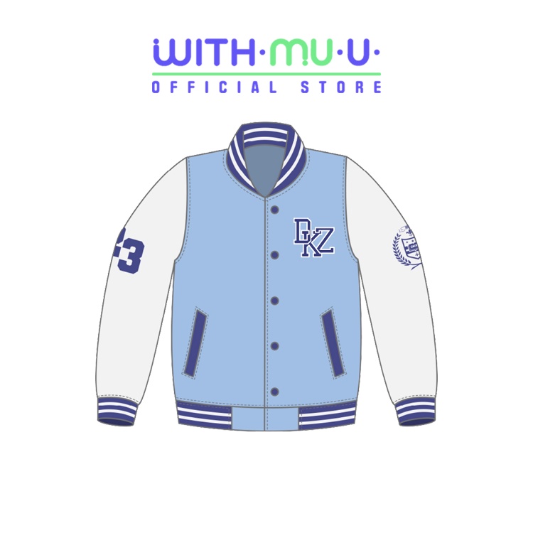 DKZ - 2023 Fan Con Official MD [ WELCOME TO DTU ] VARSITY JACKET | Shopee Philippines