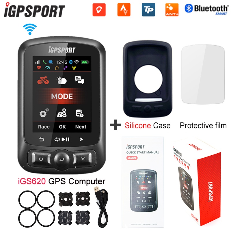 iGPSPORT IGS620 IGS 620 GPS Cycling Wireless Computer Ant+ Bluetooth route Navigation Speedmeter ...