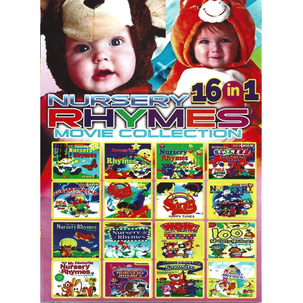 Nursery Rhymes Movie Collection 16-in-1 | Shopee Philippines
