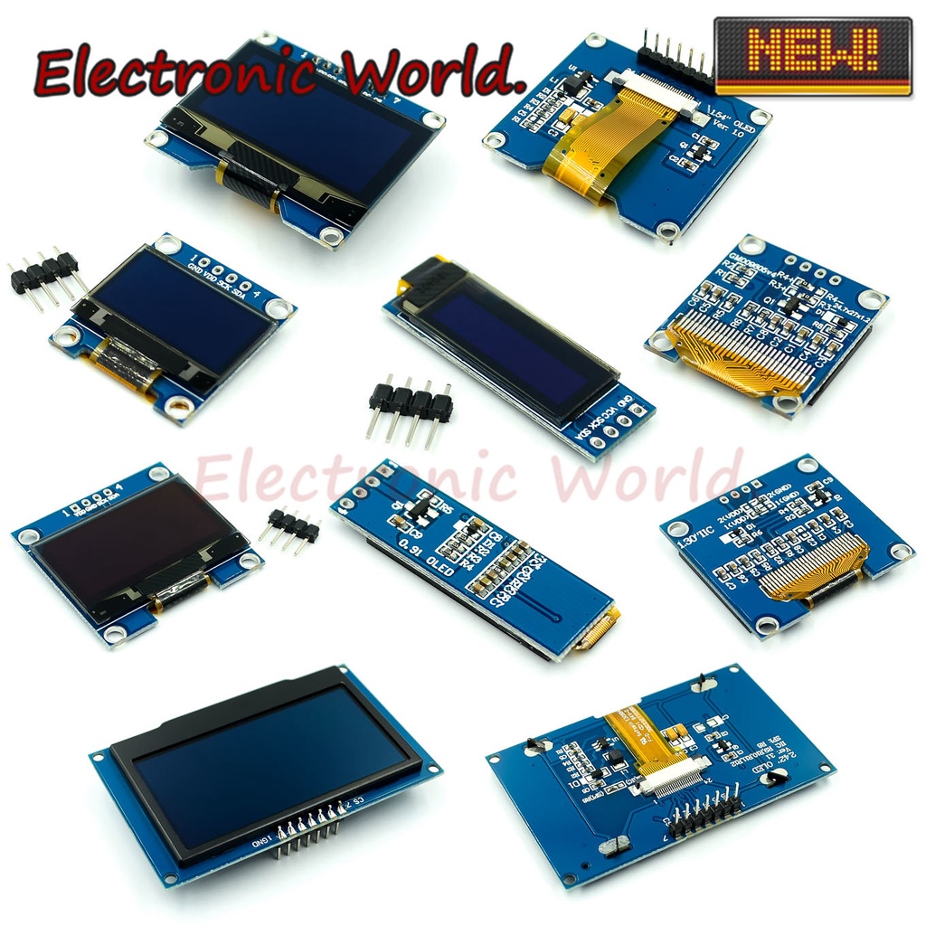 White Blue Color 128x64 Oled Lcd Led Display Module For Arduino 091 0