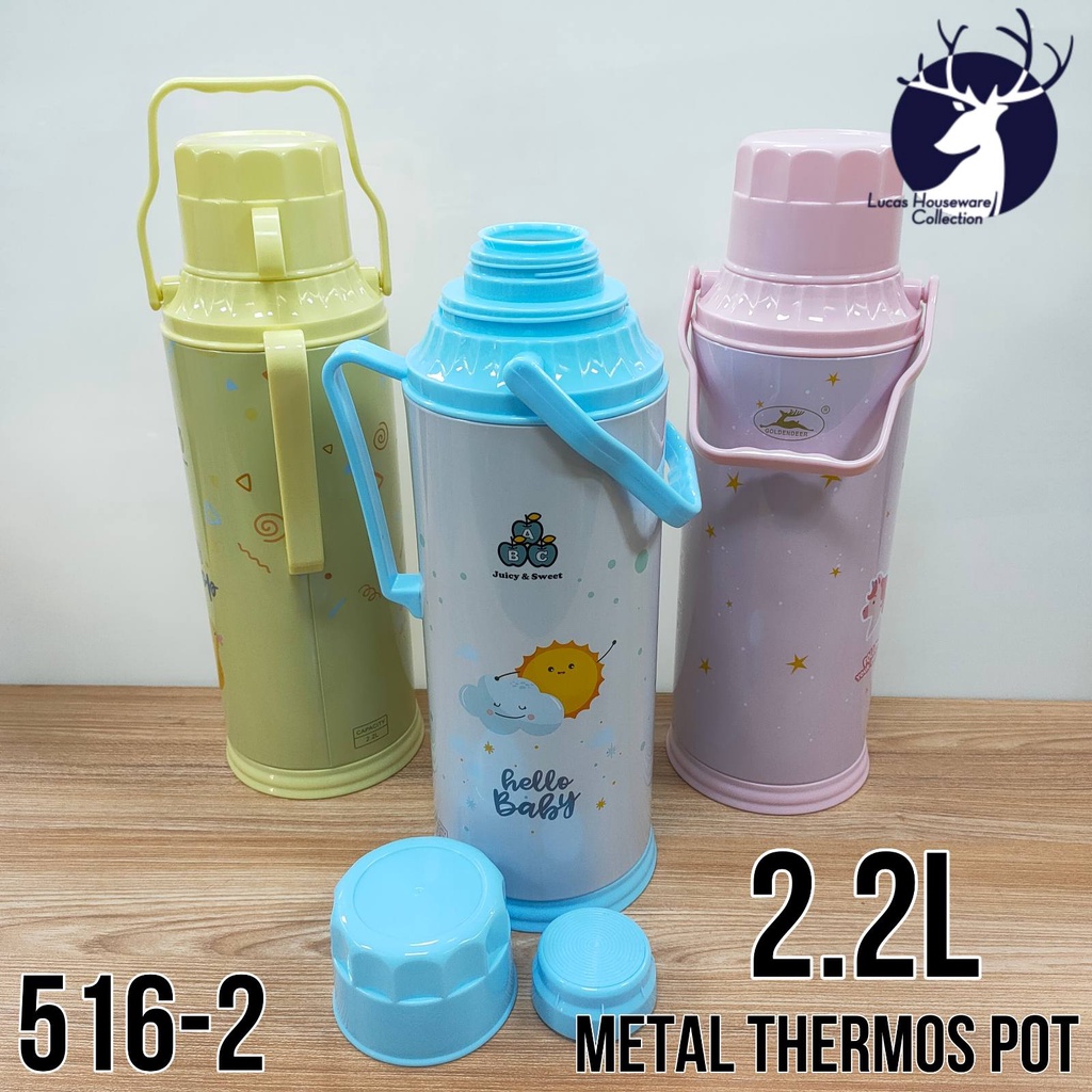 PLASTIC THERMOS / METAL THERMOS 2.2L TO 3.2L / THERMOS VACUUM FLASK / 100% FULLY INSULATED ...