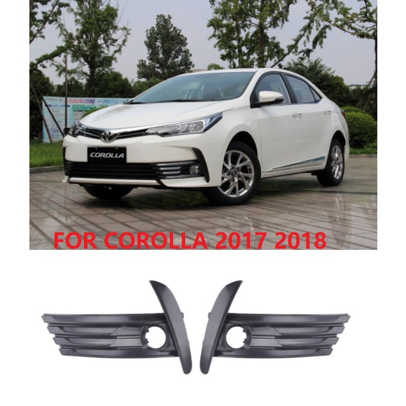 1set fog lamp cover / fog light cover / front bumper cover / For TOYOTA ...