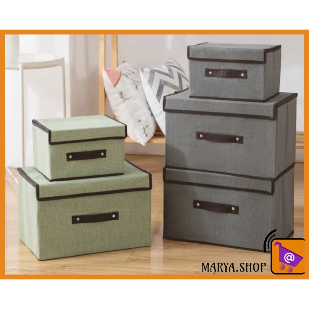 MARYA.SHOP Storage Boxes Clothing Organizer Office Toys Closet ...