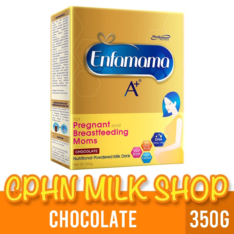 Enfamama A+ Chocolate 350g Powdered Milk Drink for Pregnant and ...